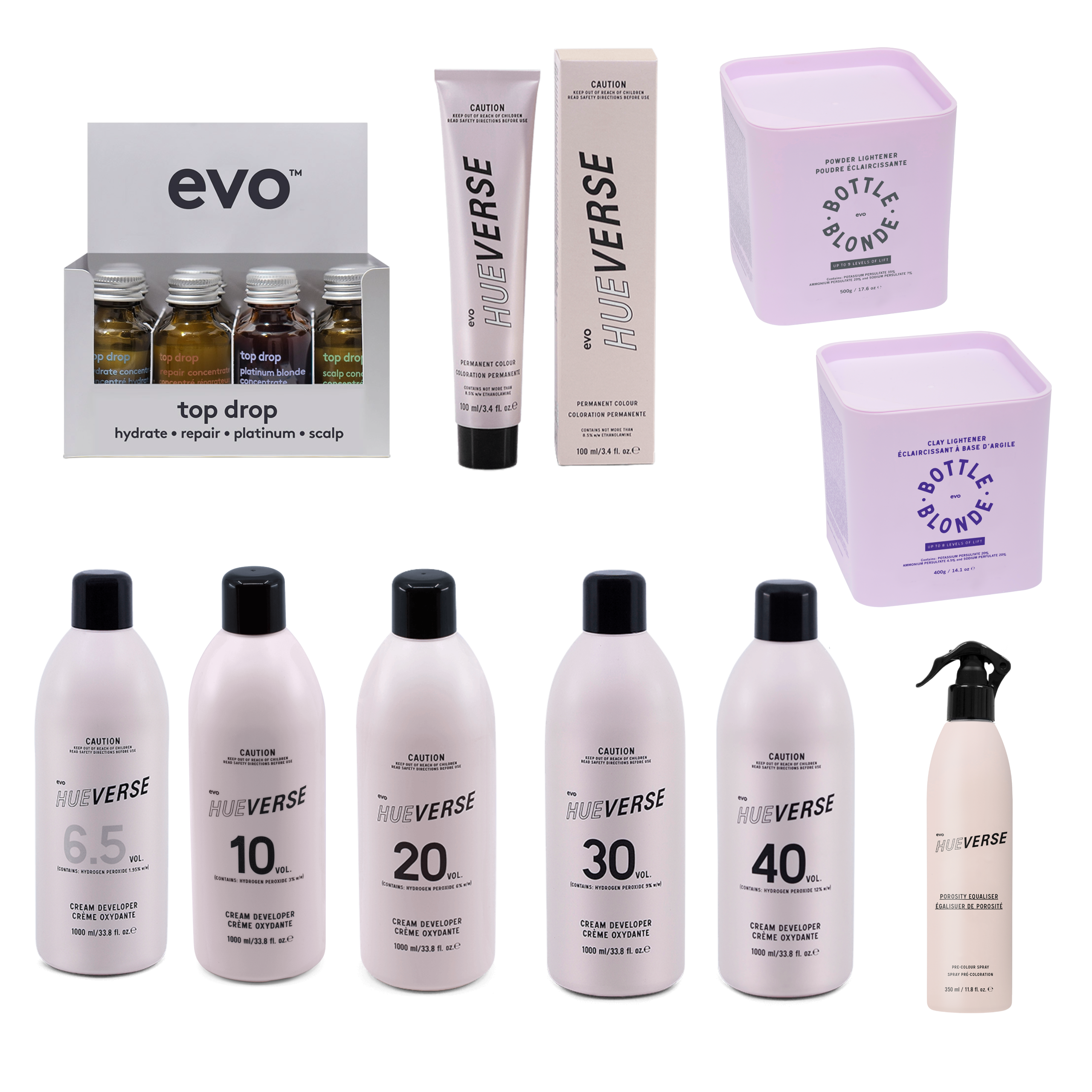 Evo Hair Products | Hair Salon Supplies | ManocoBlue