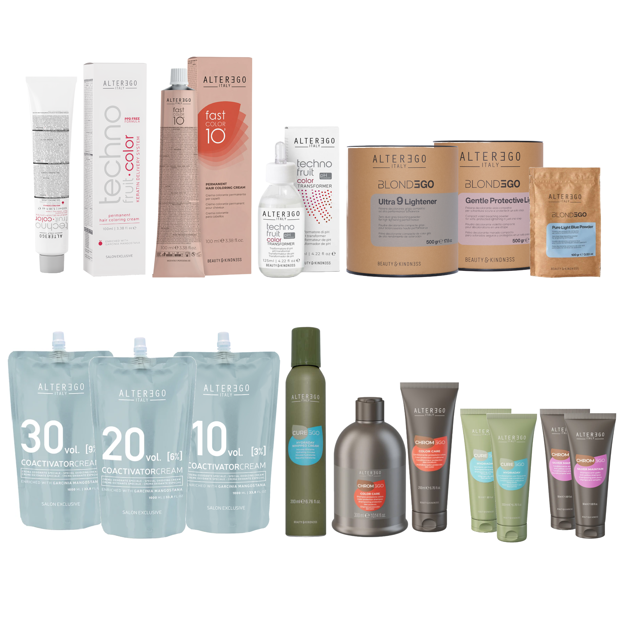 Alter Ego Hair Products | Hair Salon Supplies | Maly's Manocoblue