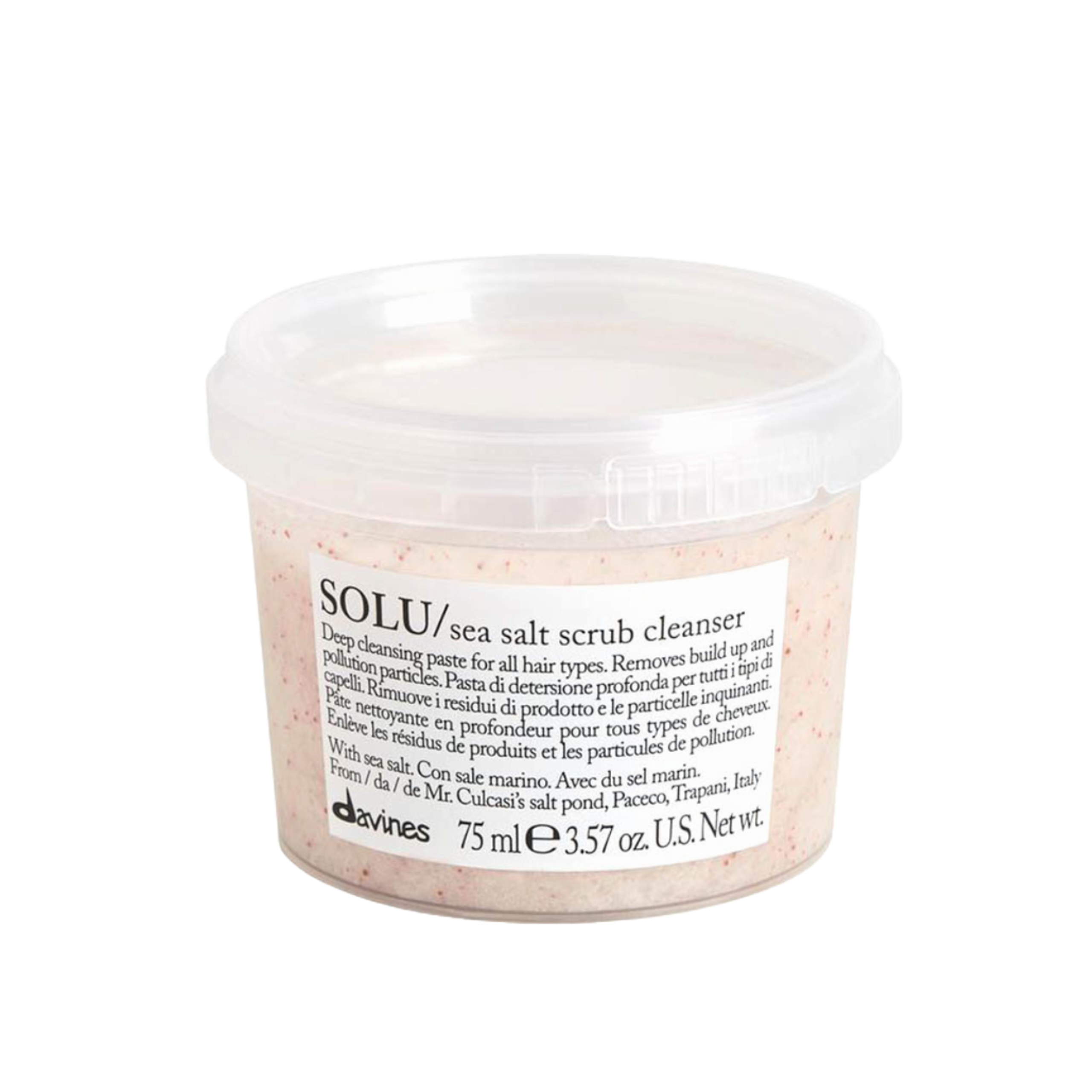 Product: SOLU Sea Salt Scrub Cleanser | ManocoBlue
