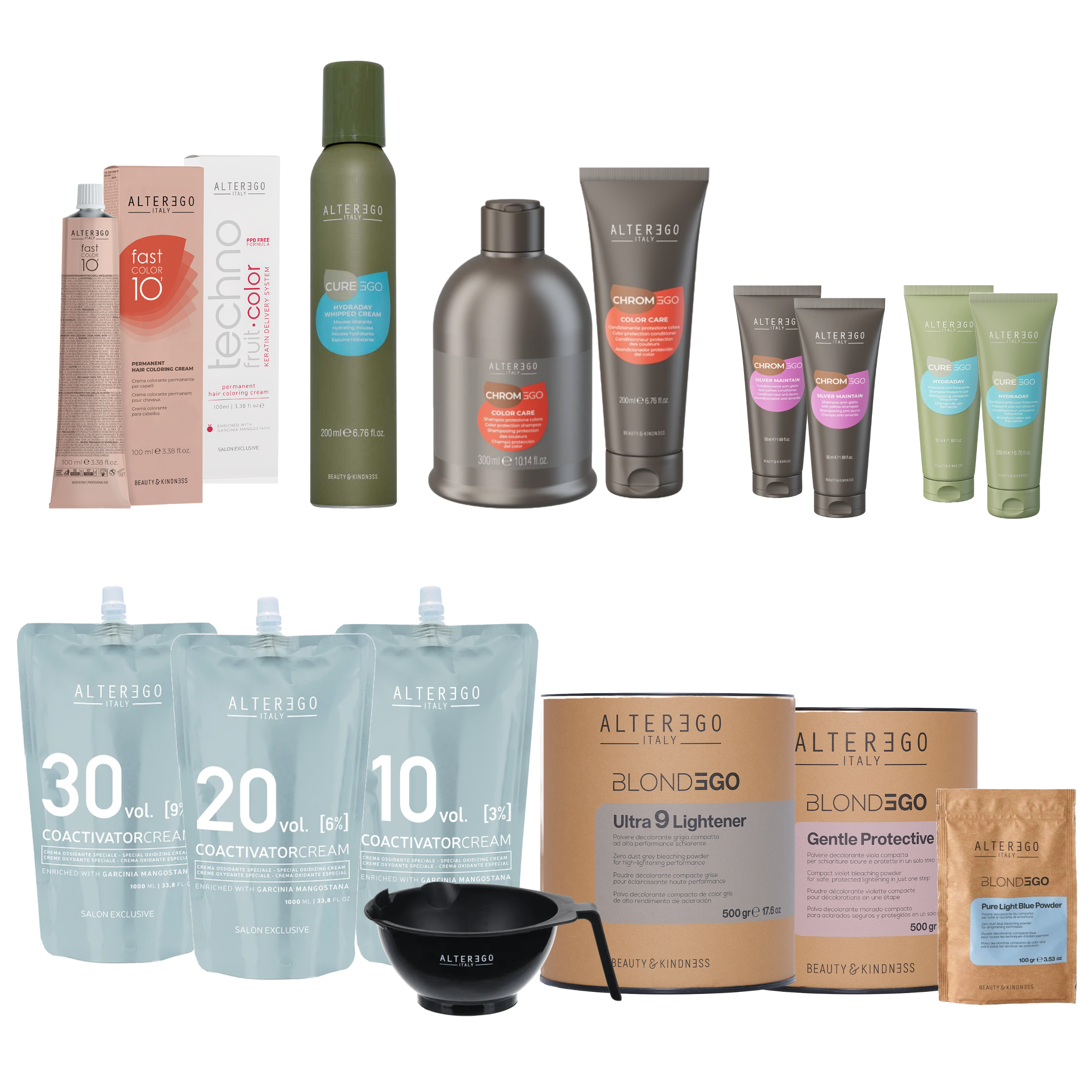 Alter Ego Hair Products | Hair Salon Supplies | Maly's Manocoblue