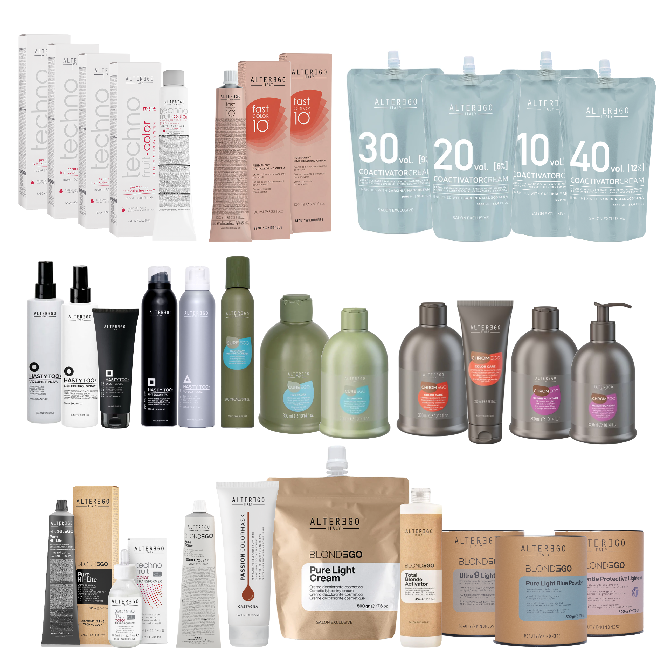 Alter Ego Hair Products | Hair Salon Supplies | Maly's Manocoblue