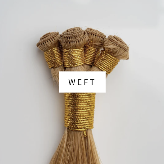 AQUA Hand Tied Weft Extensions 18" | ManocoBlue