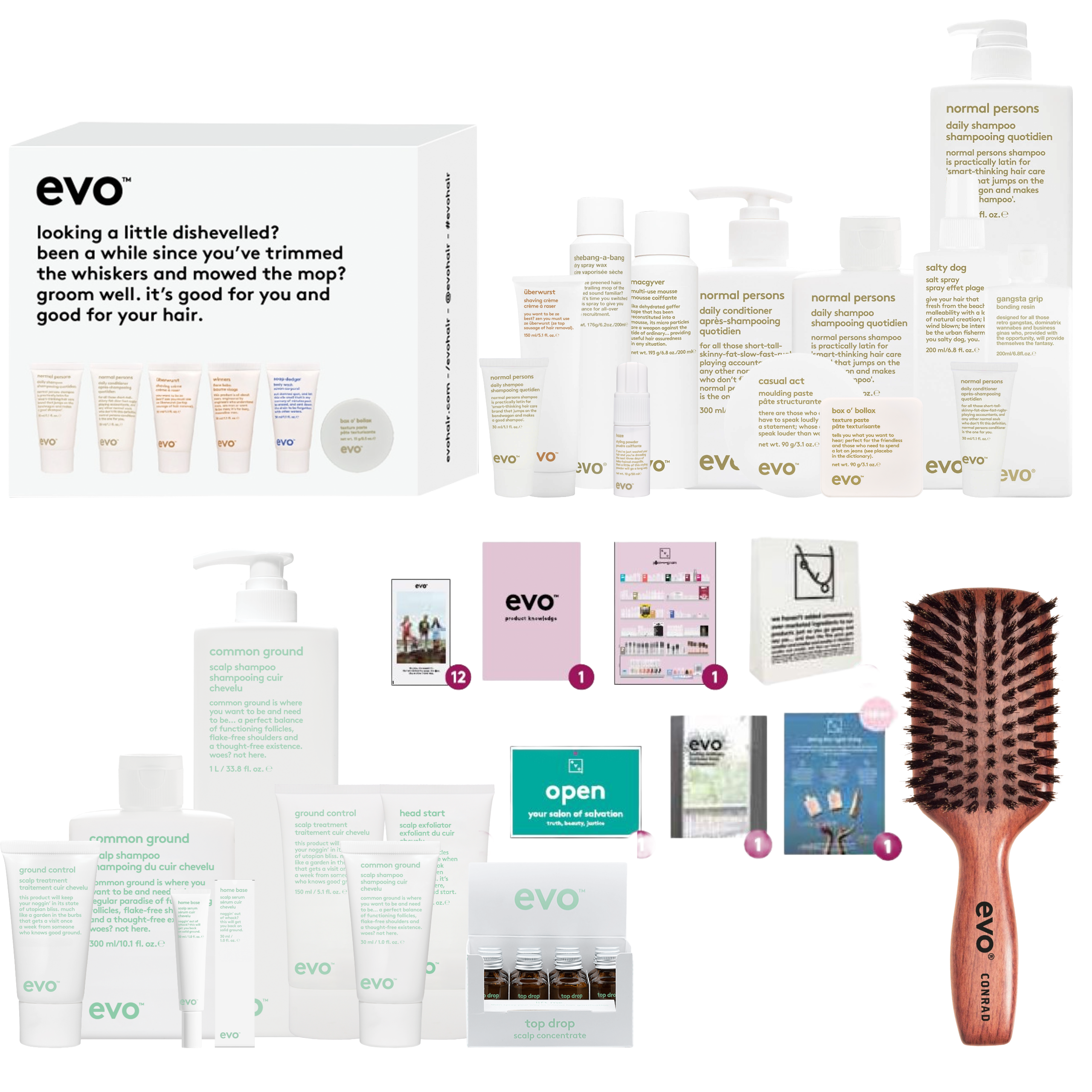 Evo Hair Products | Hair Salon Supplies | ManocoBlue